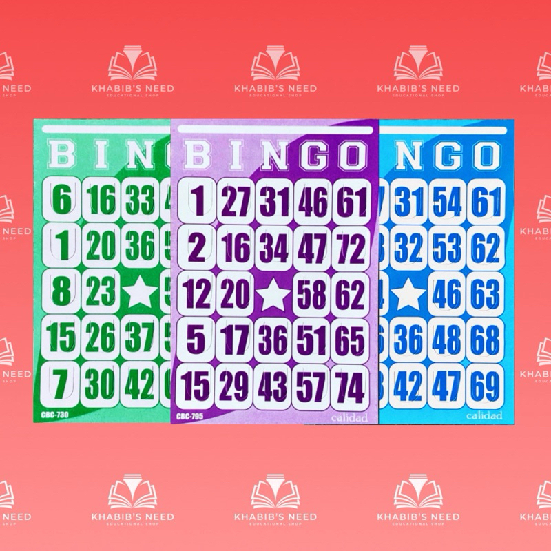 KN Bingo Game Cards (Pop-Up) | Shopee Philippines