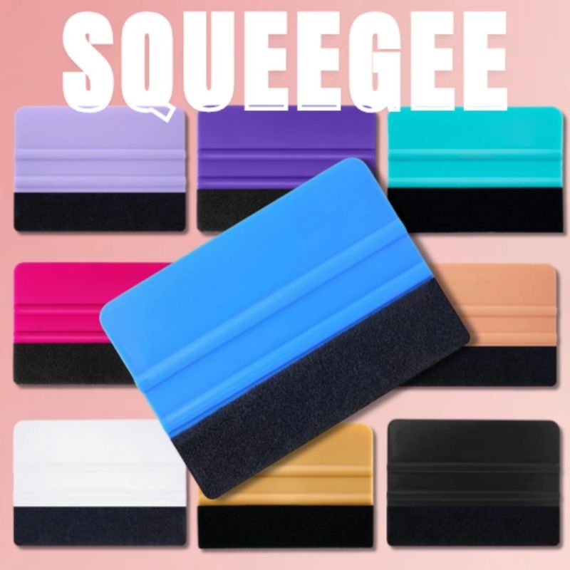 Soft Felt Edge Squeegee for Decal, Stickers, Phototop Application ...