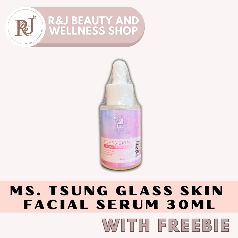 MS TSUNG ESSENTIALS Glass Skin Serum 30ml Anti Aging Brightening ...