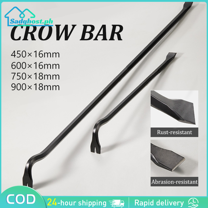 Crow Bar 18"/ 24"/ 30"/ 36" Claw Bar (Bareta De Kabra) Heavy Duty Crow ...