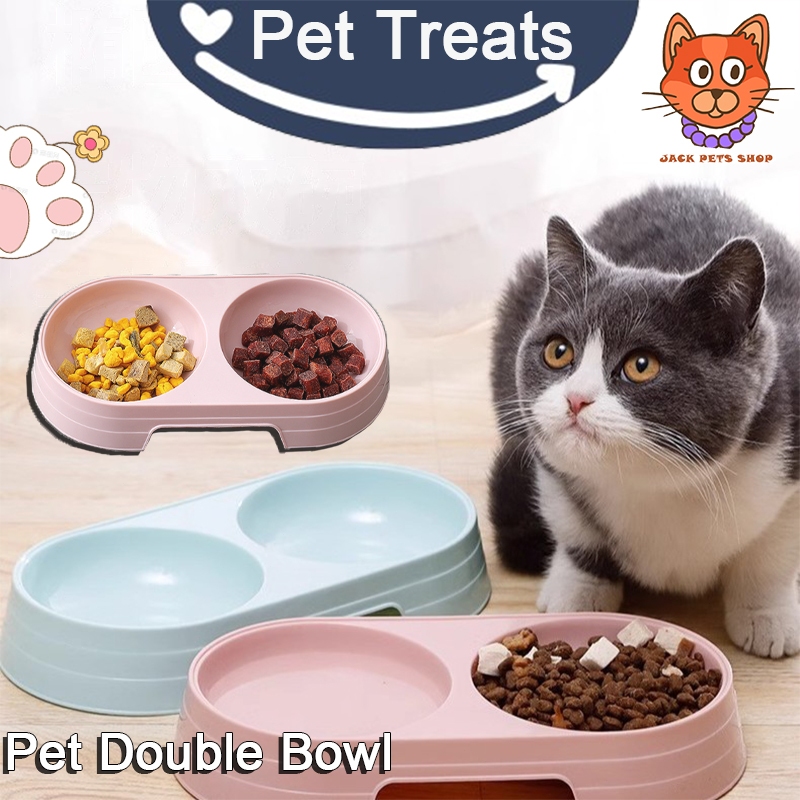 Pet Bowl Cat And Dog Bowl 2 in 1 Food Bowl Drinking Bottle Set Puppy ...