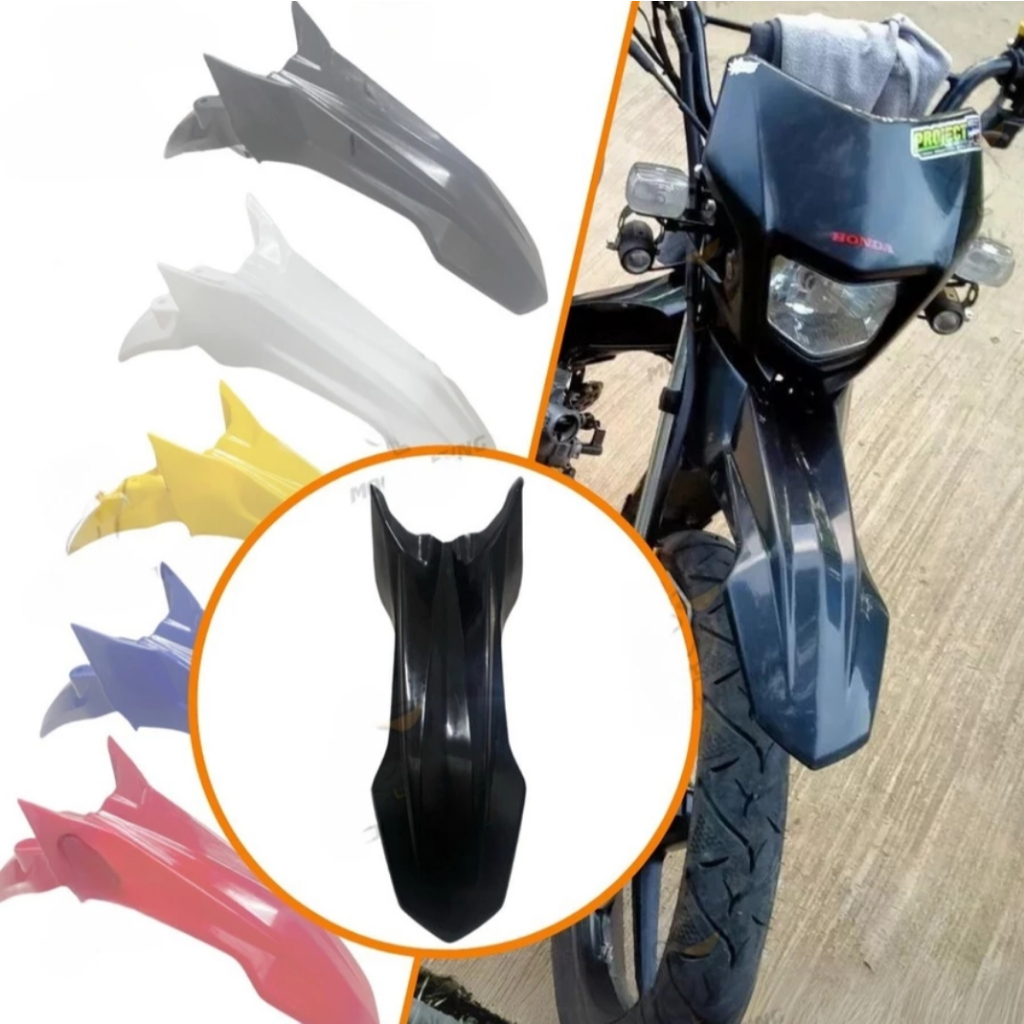HONDA FRONT FENDER XRM 125 (Trinity) TAPALUDO XRM 125 BATMAN TYPE ...