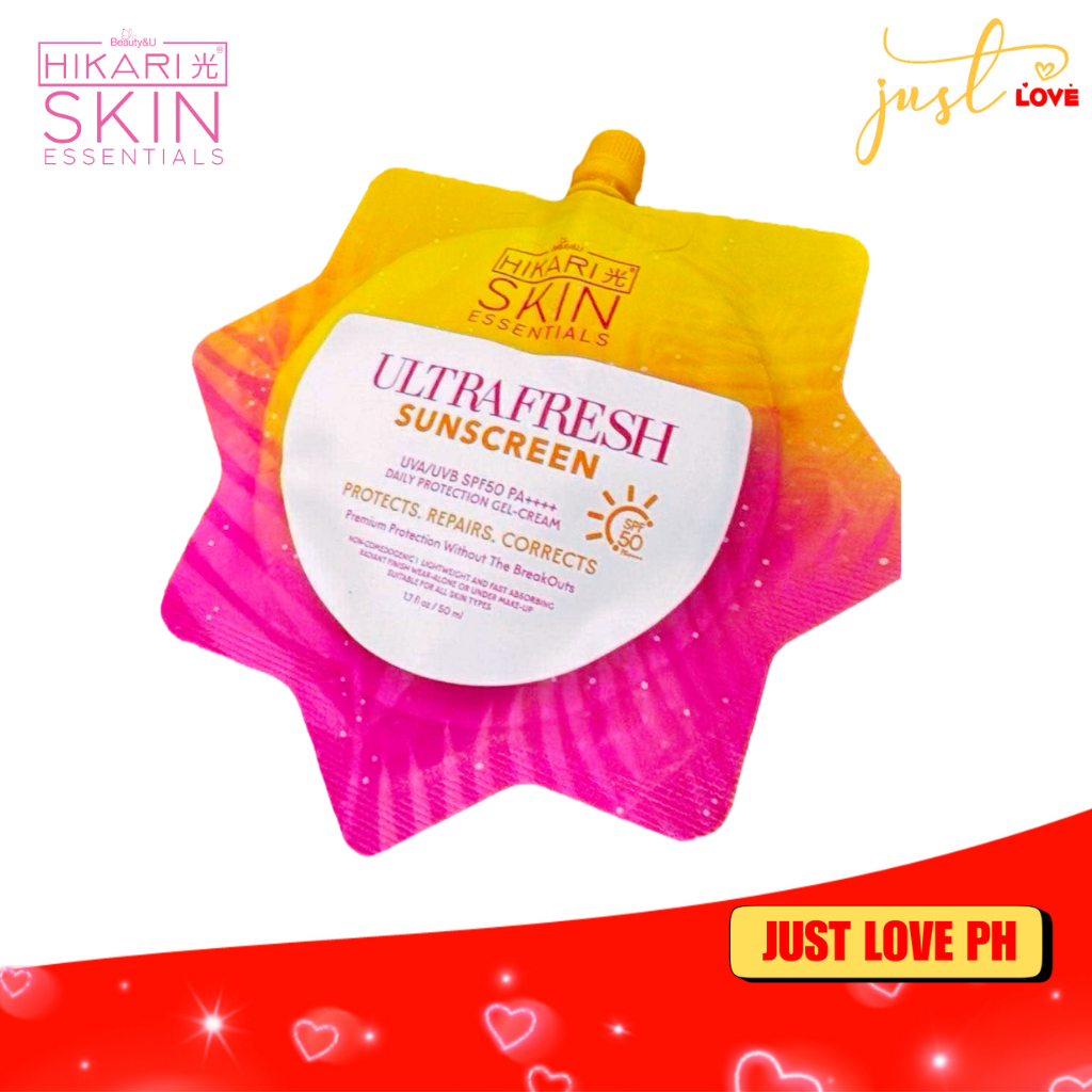 Hikari Skin UltraWhite / UltraFresh Sunscreen SPF50 50ml (New Packaging ...