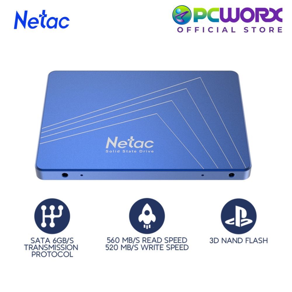 NETAC N600S 2.5 SATA SSD | 256GB 512GB | Shopee Philippines