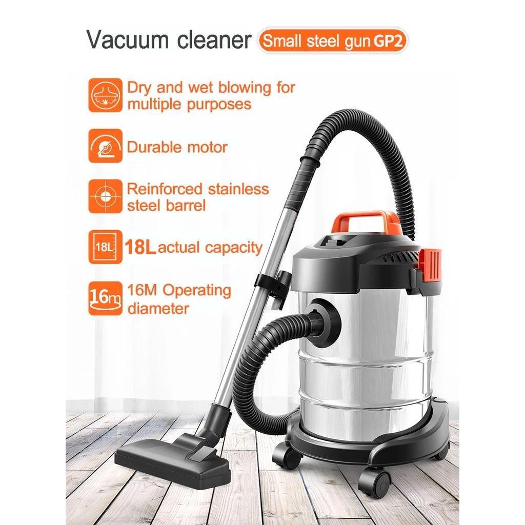 PHILIPS 3IN1/2IN1 Heavy Duty Stainless Steel Vacuum Cleaner Dry & Wet ...