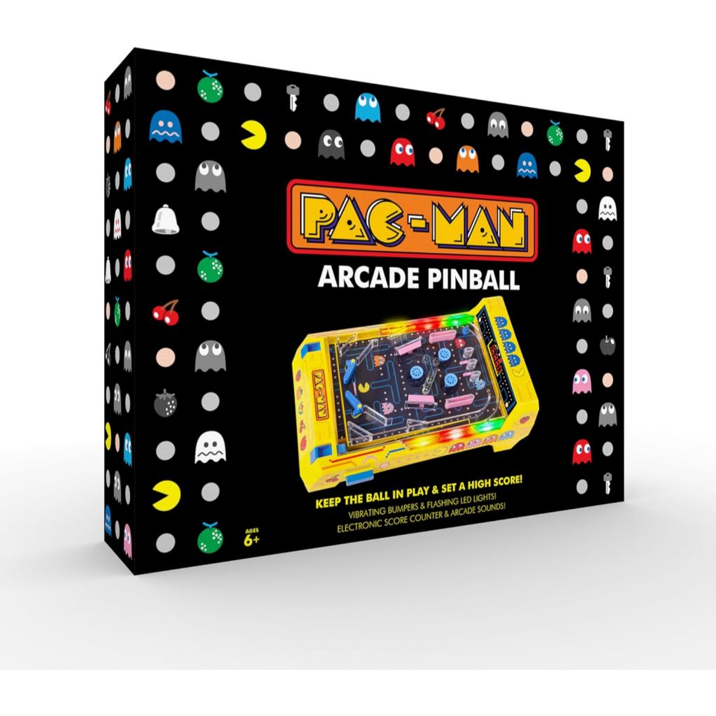 Merchant Ambassador Electronic Arcade Pinball Pac-Man Edition Desktop ...