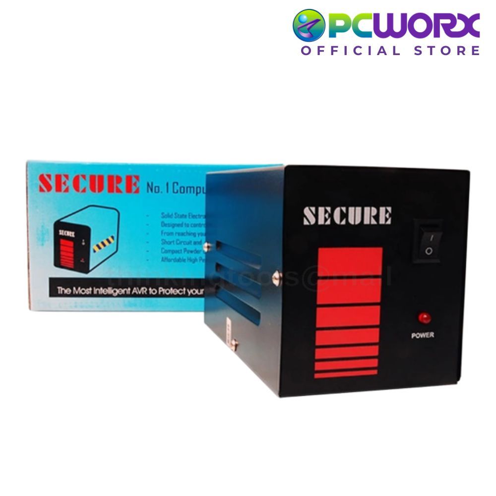 Secure 500watts AVR 220 Volts with Surge Protection Short circuit ...