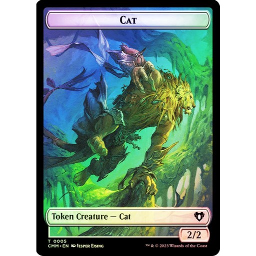 Magic: The Gathering | Cat (T0005) // Eldrazi Spawn (T0003) Double ...