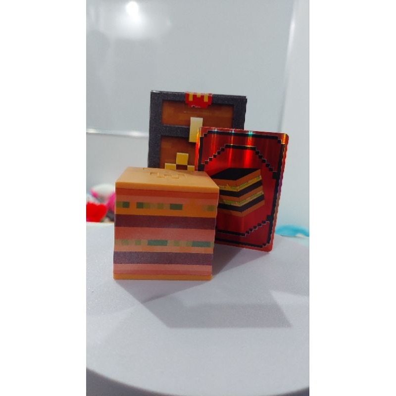 Minecraft × Mcdo Adult Toy Big Mac Crystal (Opened with Unused Code ...