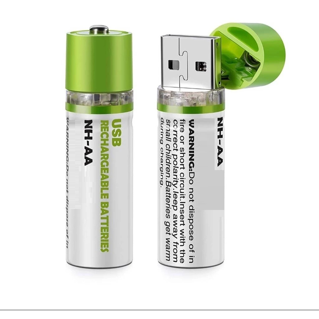 MJL AA 1500MWH USB Rechargeable Battery 1.5V ECO Friendly Saver ...