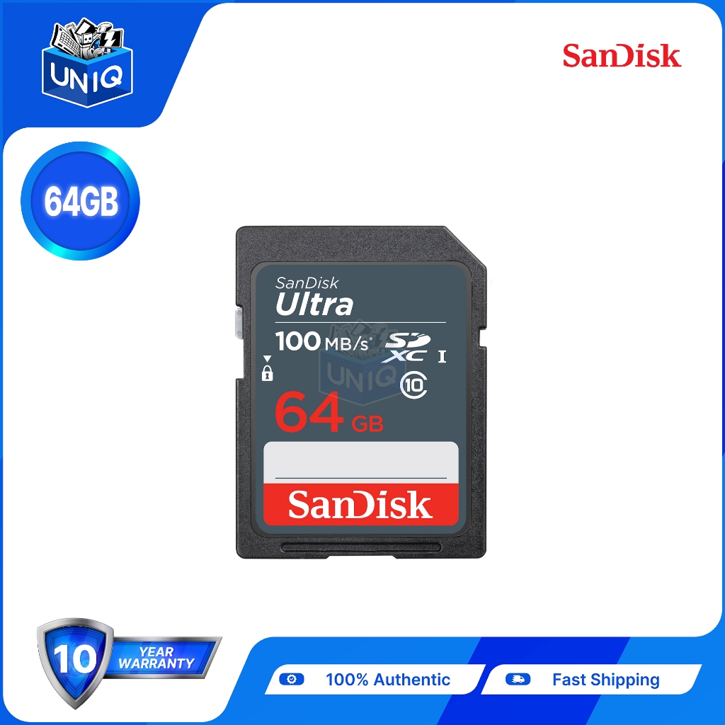 Sandisk Ultra Class Memory Card SDXC 64GB Capacity | Shopee Philippines