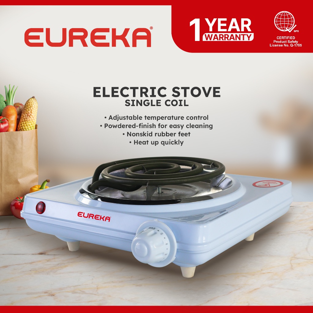 Eureka Double Coil Electric Stove | Single Coil Electric Stove | Shopee ...