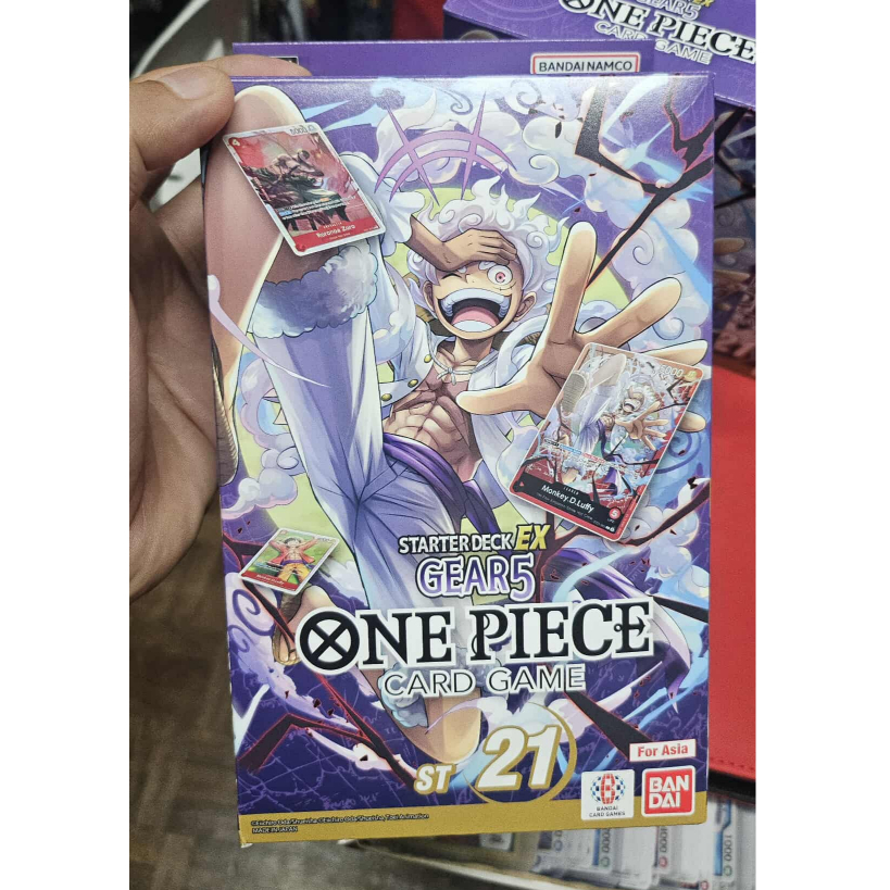 One Piece TCG [English] ST21 Gear 5 Starter Deck EX [NO PROMO PACK ...