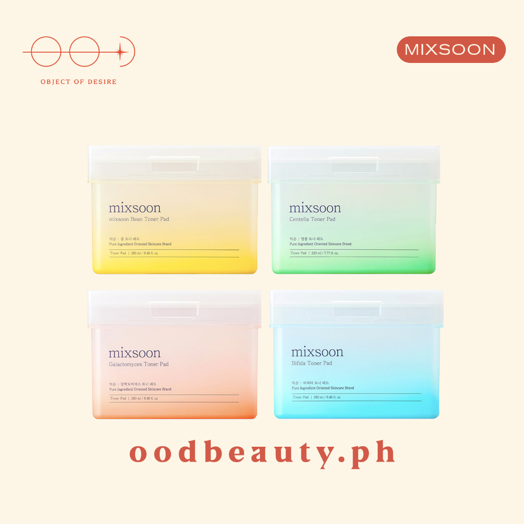 MIXSOON Toner Pad Collection / Bean / Bifida / Centella / Galactomyces ...