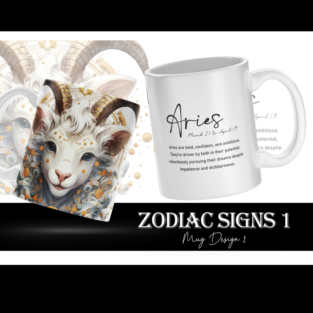Zodiac Sign Mug 1 (LIMITED EDITION) With BOX | Shopee Philippines