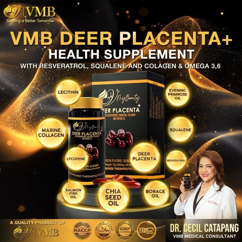 VMB DEER PLACENTA + HEALTH SUPPLEMENT | Shopee Philippines