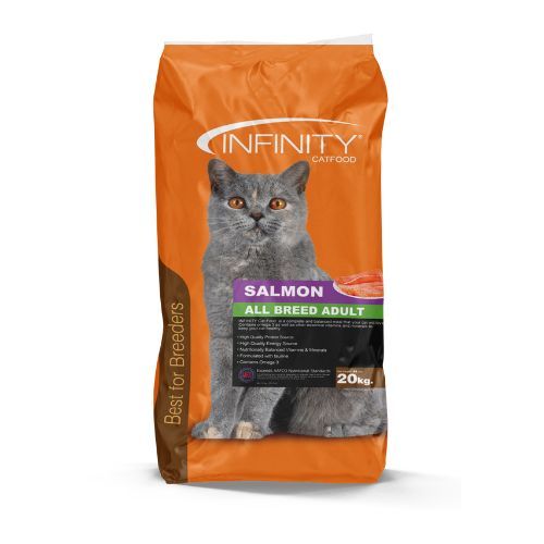 INFINITY CAT DRY FOOD OCEAN FISH & SALMON 20KG | Shopee Philippines