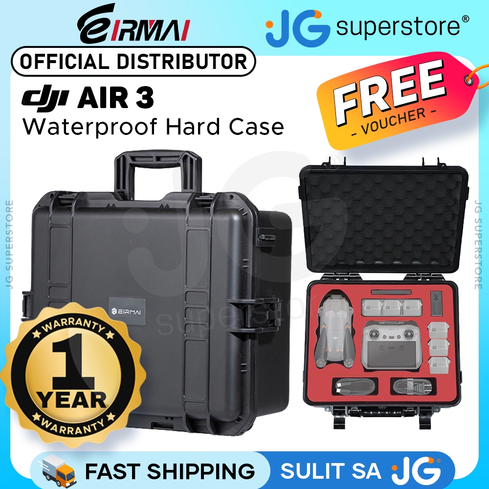 Eirmai R202 Safety Case for DJI Air 3 Drone Waterproof Shockproof ...