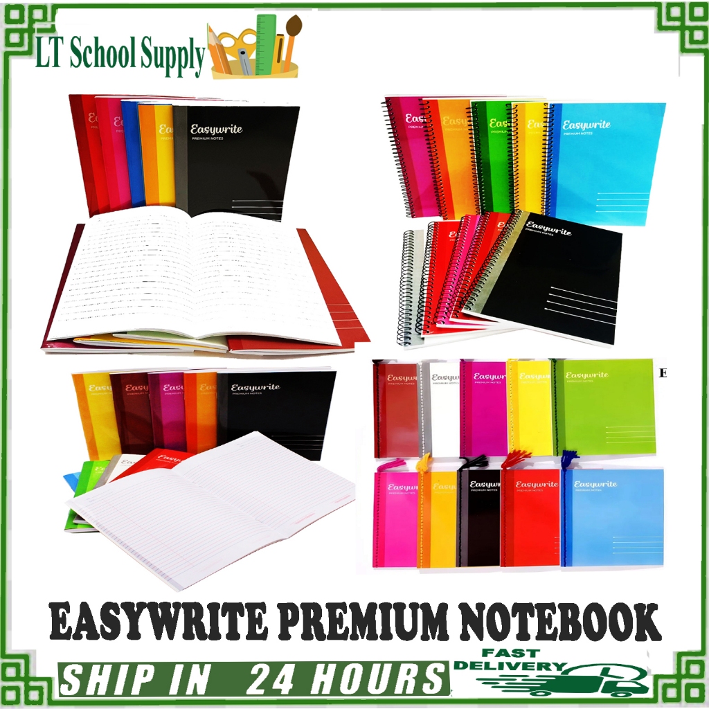 10 Pads Easywrite Premium Notebook 80 leaves | Shopee Philippines