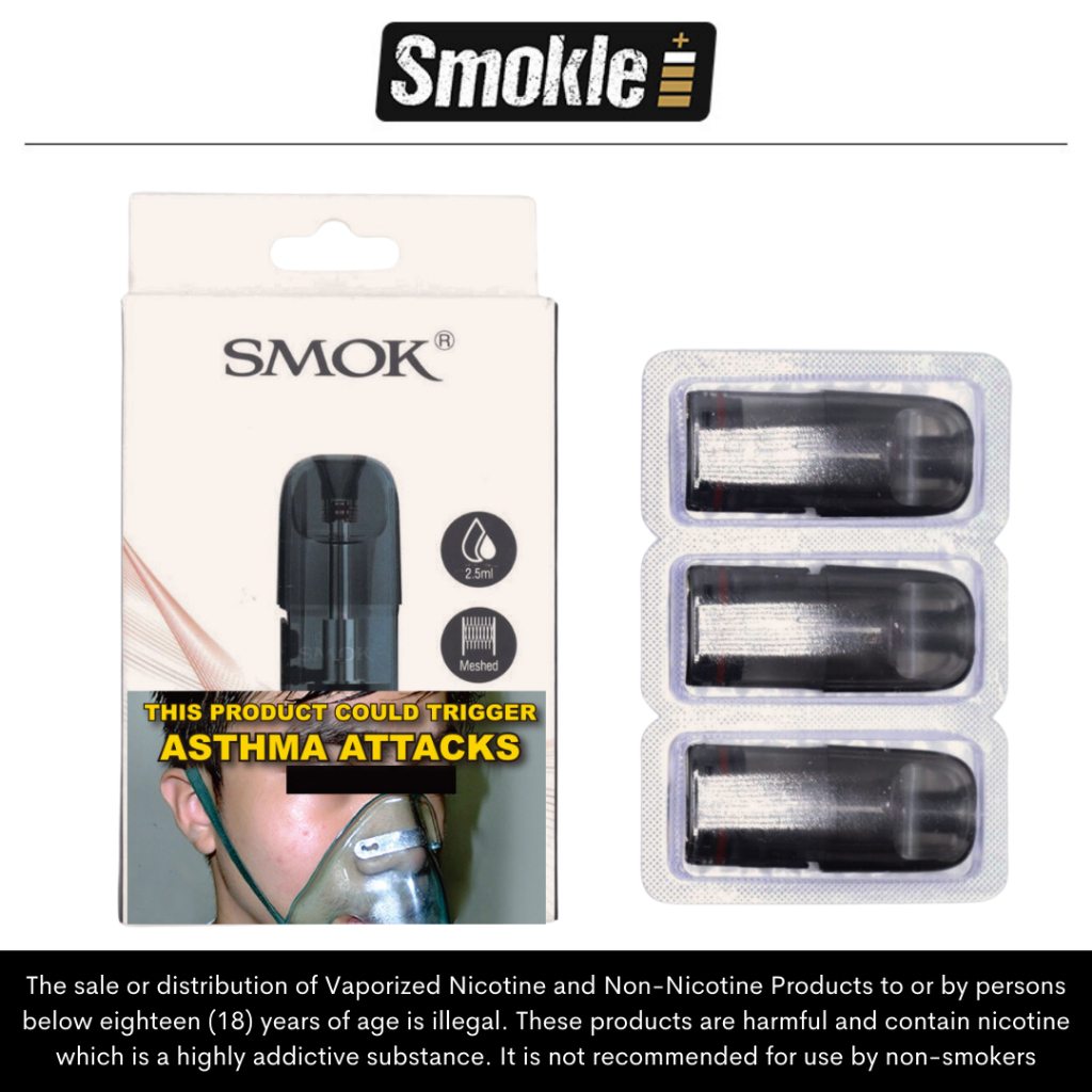SMOK Solus 2 Replacement Pods (3pcs/pack) | Shopee Philippines