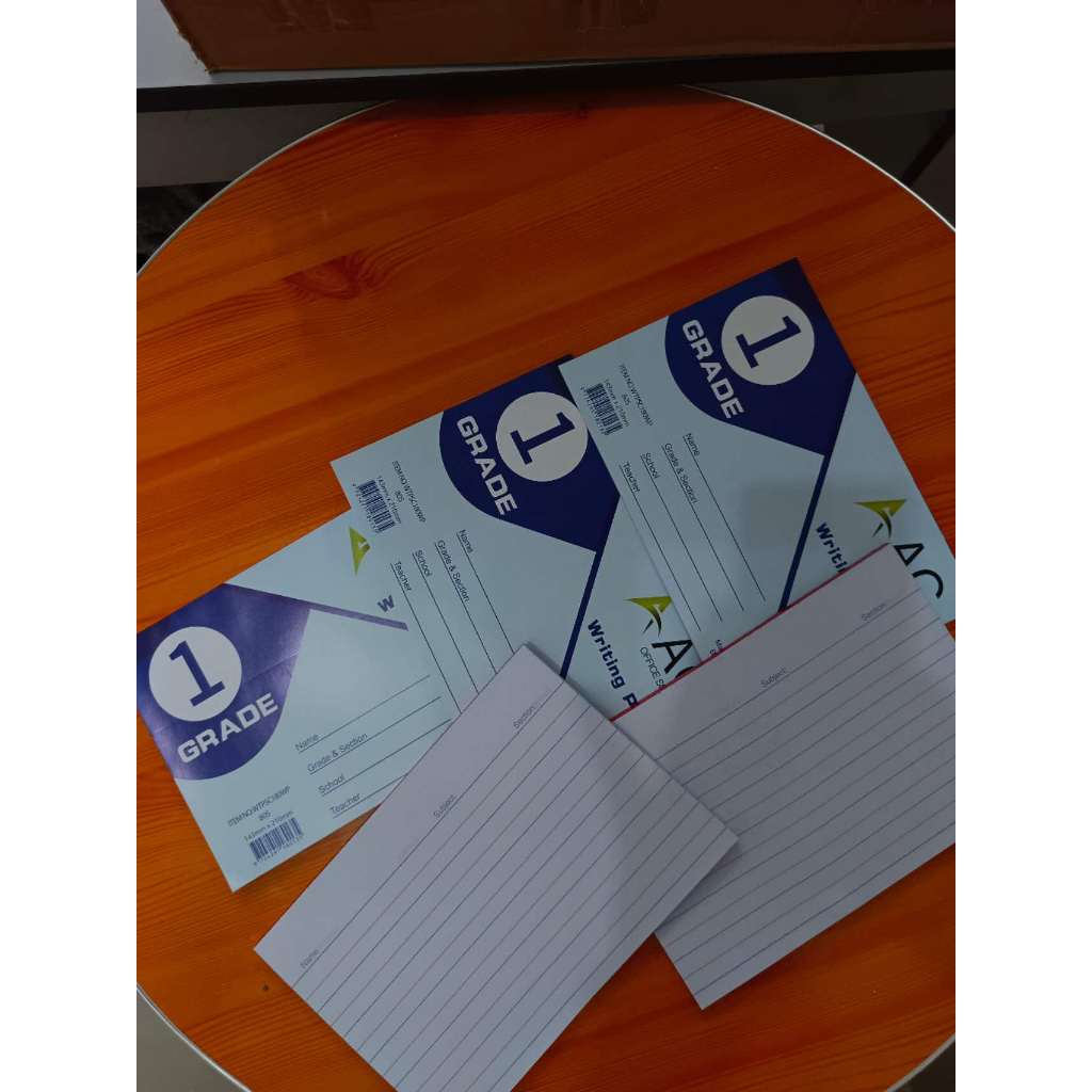 Writing Paper Pad Grade 1 AC (WTPSCPG1) | Shopee Philippines