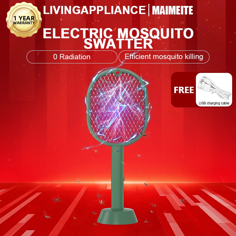 MAIMEITE Electric Mosquito Swatter High Voltage Efficiency ...
