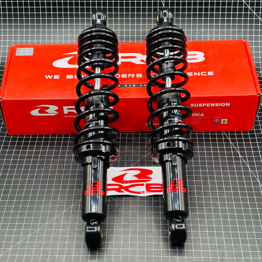 RCB A3 SERIES DUAL SHOCK ABSORBER WAVE125 [BLACK] | Shopee Philippines