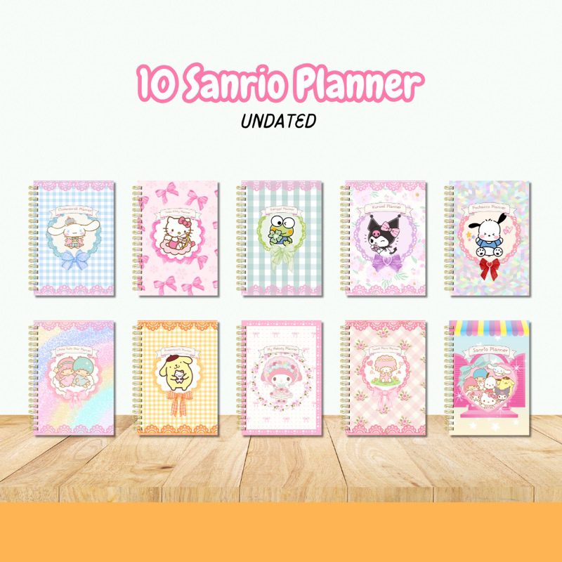 SANRIO UNDATED PLANNER | Shopee Philippines