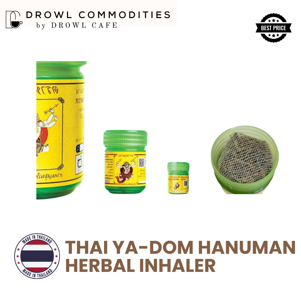 HANUMAN Thai Herbal Compound Inhaler 2gms and 5gms | Shopee Philippines