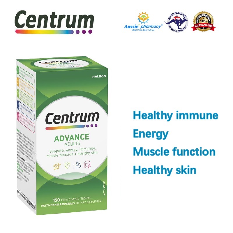 Centrum Advance Adults Multivitamin 150 Tablets EXP 10/2025 | Shopee ...