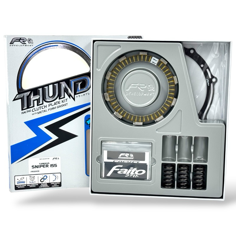FAITO RACING THUNDER CLUTCH LINING + ZERO II CLUTCH SPRING SNIPER MX ...