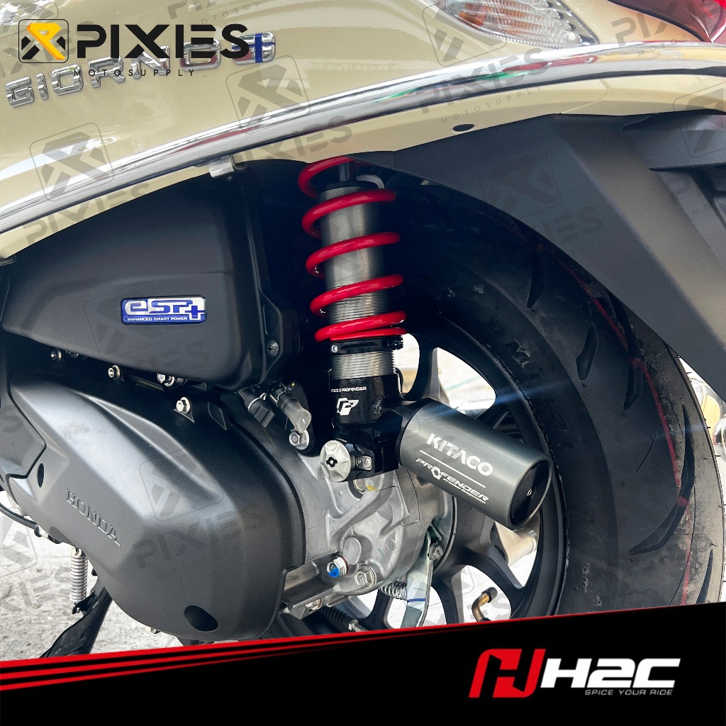 HONDA GIORNO 125 KITACO X PROFENDER REAR SHOCK ( STOCK SIZE 320MM ) PLUG AND PLAY | Shopee ...