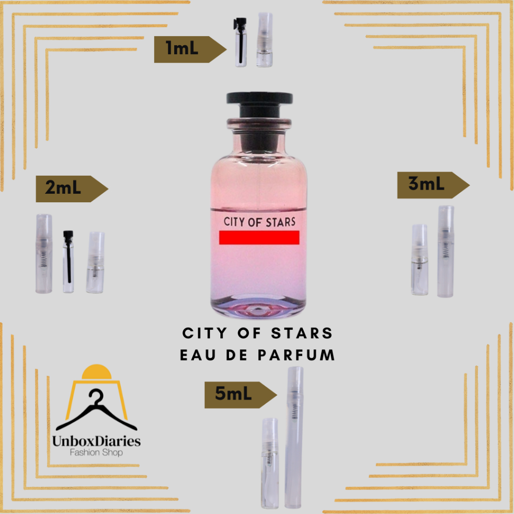[ DECANT ONLY ] CITY OF STARS EDP FOR MEN AND WOMEN ( 1ML, 2ML, 3ML ...