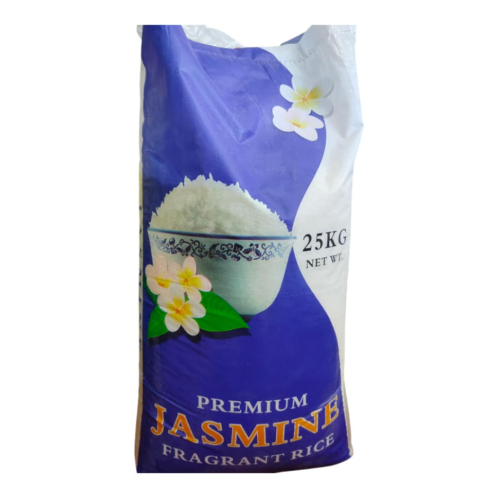 5 kg Jasmine Blue White Local Rice (REPACKED IN WHITE SACK)grain Carb ...
