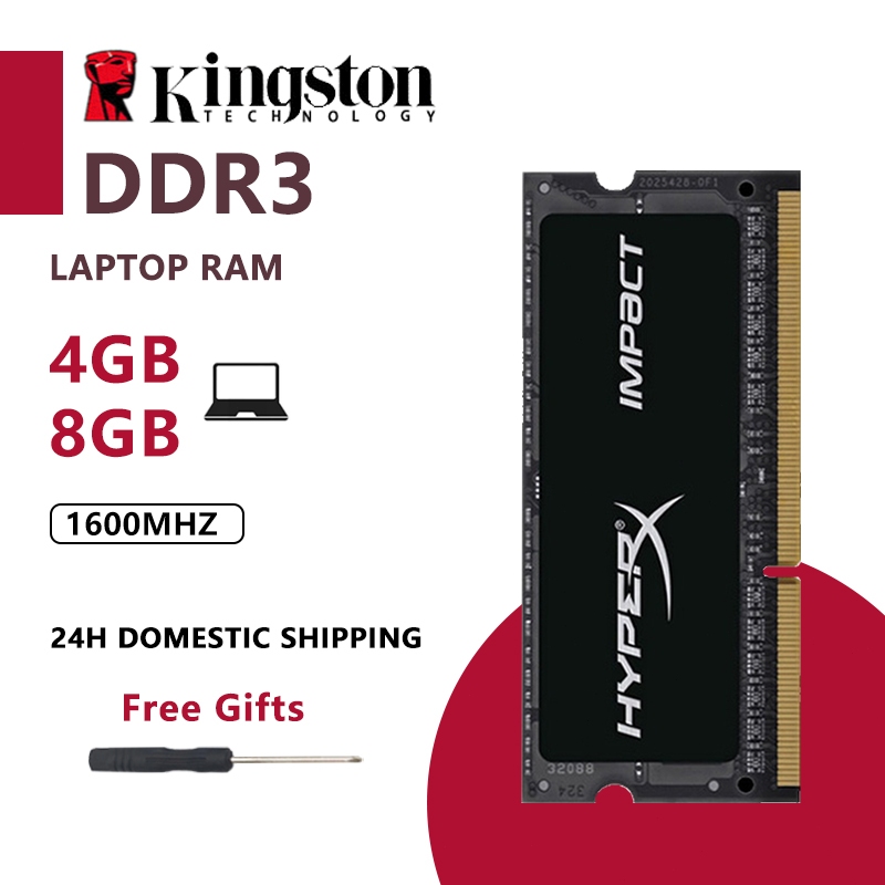 DDR3 4GB/8GB Hyperx Laptop RAM DDR3L 1600MHZ SODIMM memory for notebook ...
