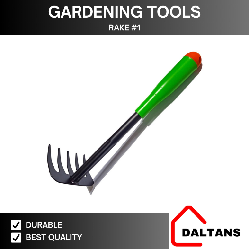MINI RAKE #1 GARDENING WEEDING HAND TOOLS KALAYKAY PLANT | Shopee ...