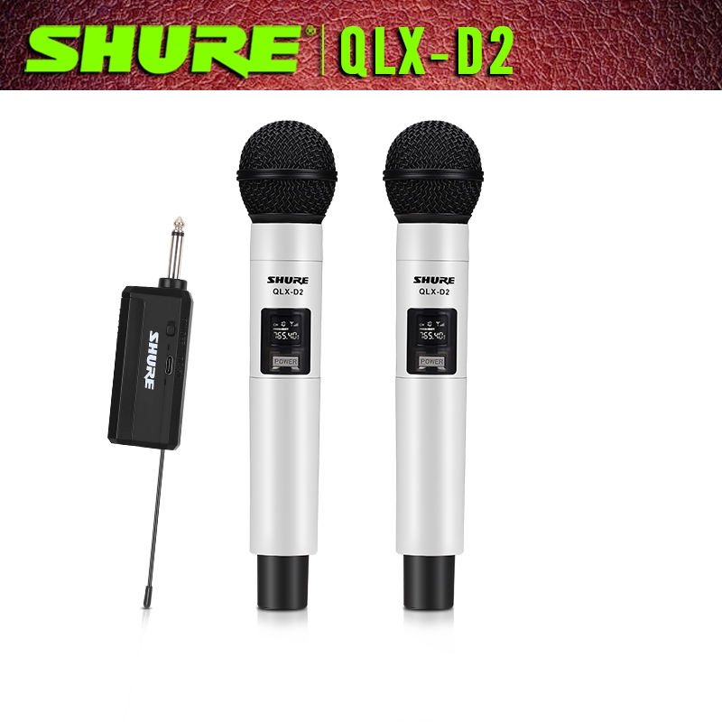 QLX-D2 wireless microphone original branded,Karaoke Mic,UHF wireless ...