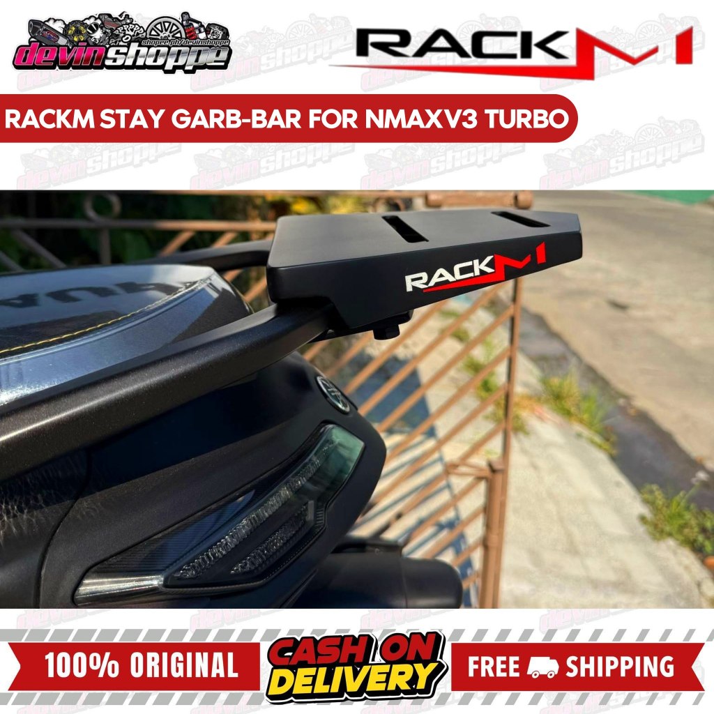 Rackm Rack M Stay Grab Bar for NMAX V3 TURBO | Shopee Philippines