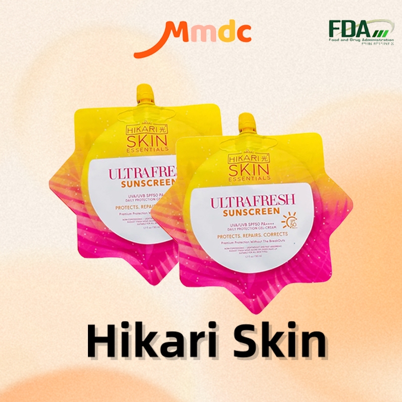 HIKARI Sunscreen Ultra Fresh White Sun Screen SPF50 Whitening Skin Wear ...