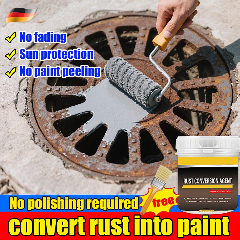 2 in 1 Metal Primer Paint Anti Rust Paint for Metal 1kg Rust converter ...