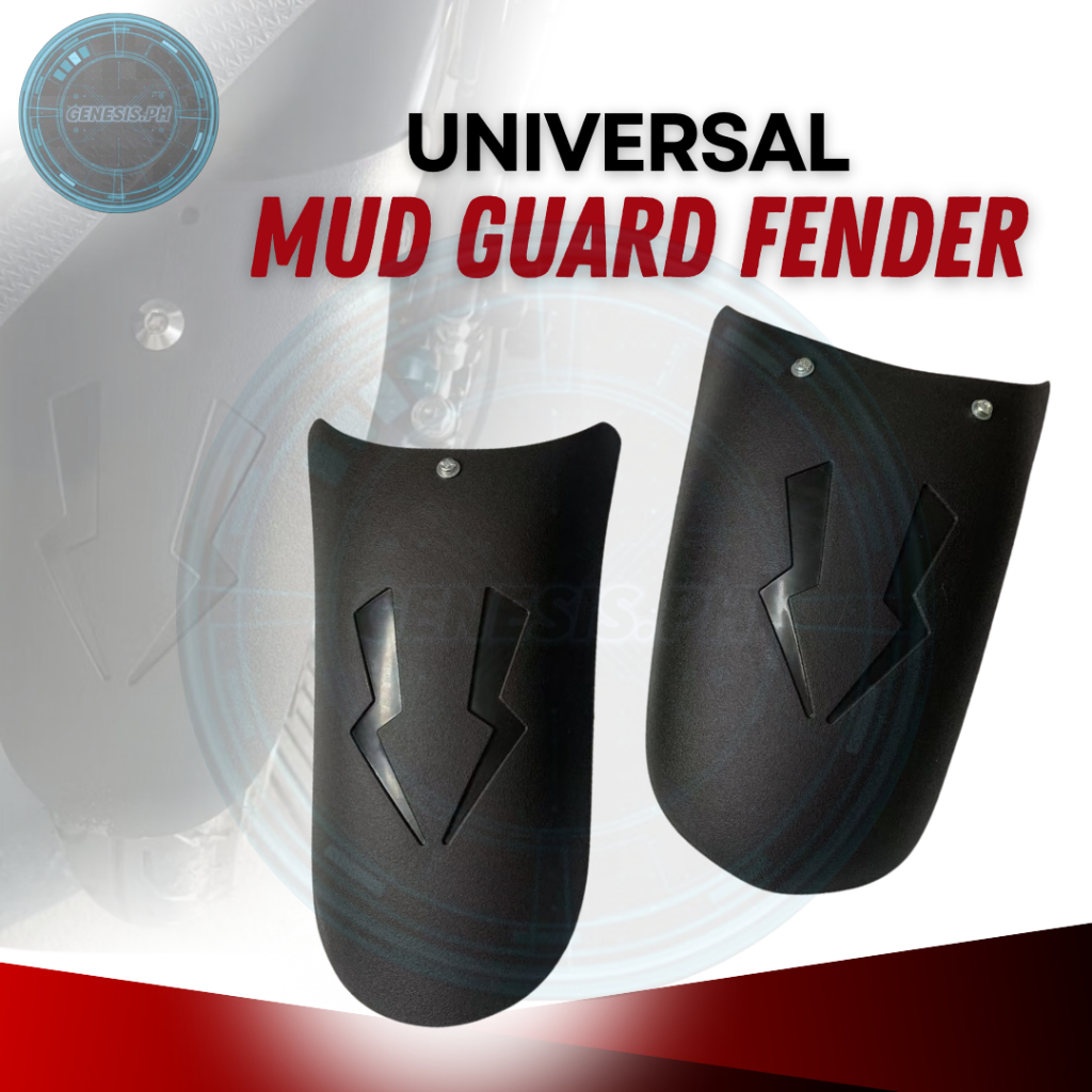 Genesis Motorcycle Mud Guard Fender Extention Universal Heavy Duty ...