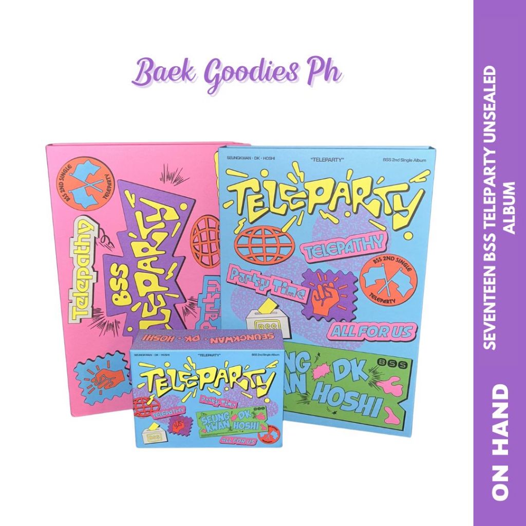Seventeen BSS Teleparty Unsealed Album | Shopee Philippines