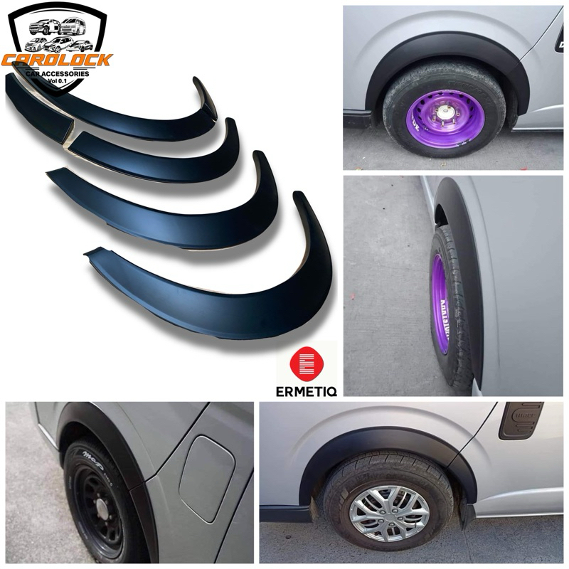 Toyota Hiace GL Grandia 2008 - 2018 Slim Fender Flare | Shopee Philippines