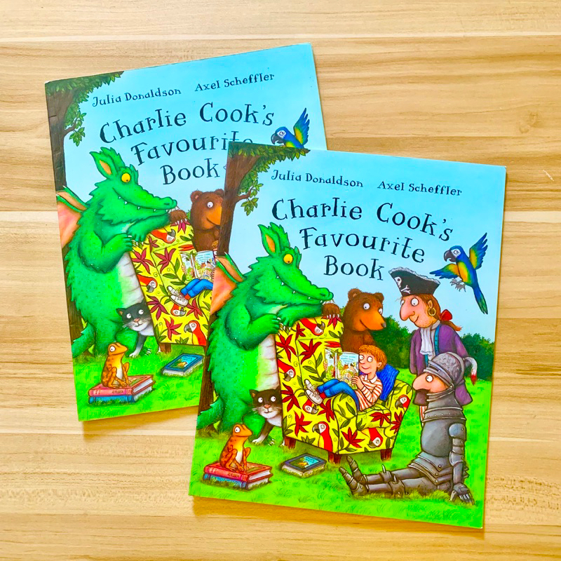 Charlie Cook’s Favourite Book by Julia Donald & Axel Scheffler’s ...