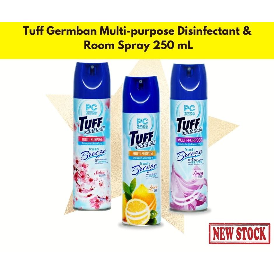 TUFF Germban Multi-purpose Disinfectant & Room Spray 250 mL |Star Shop ...