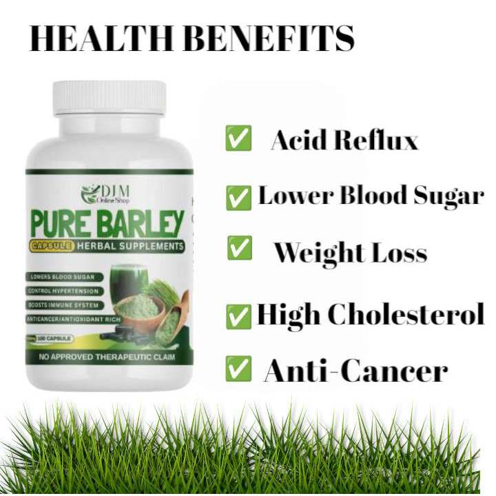Pure Barley Capsule (500mg) Kidney stones | Gallstone| Heart Disease ...