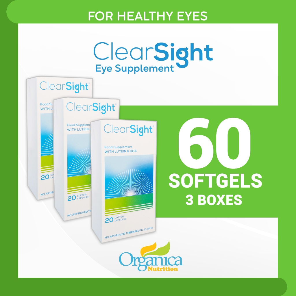 [Lutein for Clear Eyesight] ClearSight Eye Supplement (3 boxes ...