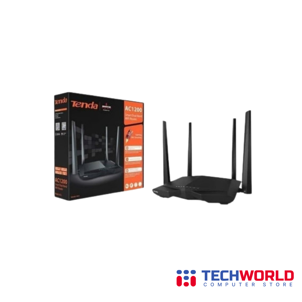 Tenda AC6 AC1200 Smart Dual-Band WiFi Router | Shopee Philippines