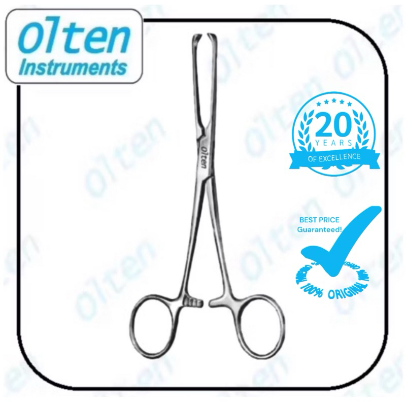 Allis Tissue Forceps 5x6 Teeth OLTEN INSTRUMENTS Premium Grade | Shopee ...