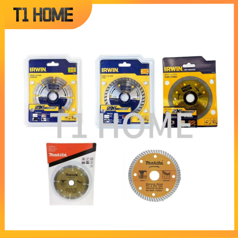 IRWIN/MAKITA diamond cutting disc 4 inches | Shopee Philippines